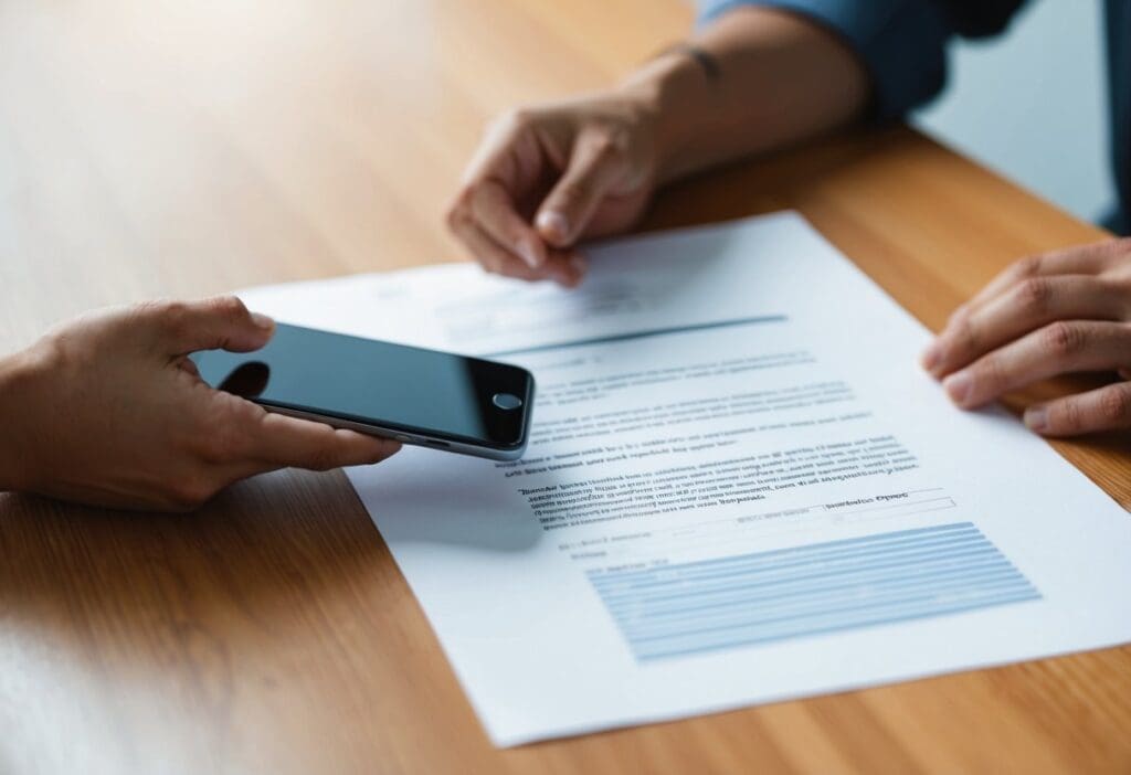 Scan to Fax: on iPhone Quick Guide. Using Apps, a Fax Machine or Online