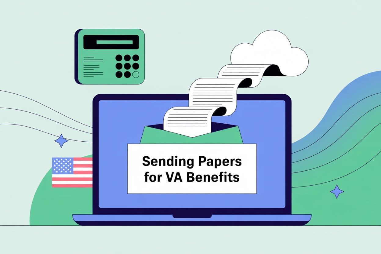 How to Submit VA Benefits Claims by Fax - In Person or Online