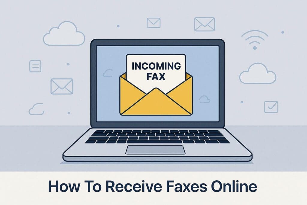 How To Receive Faxes Online - Municorn Fax