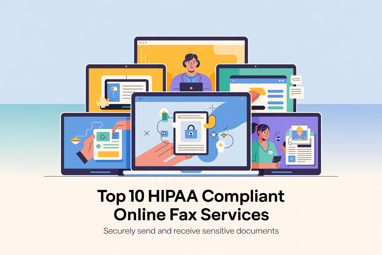 Best HIPAA Compliant Fax - Top 10 Options Tried and Tested in 2025